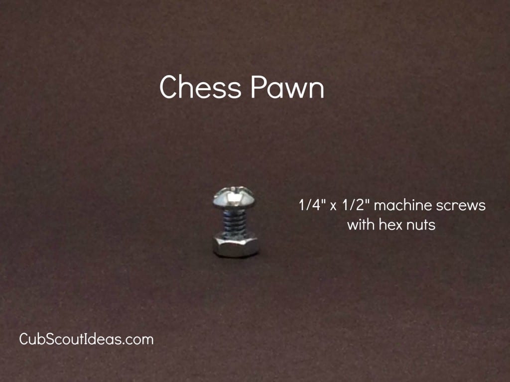 How to Make a Chess Set with Nuts & Bolts