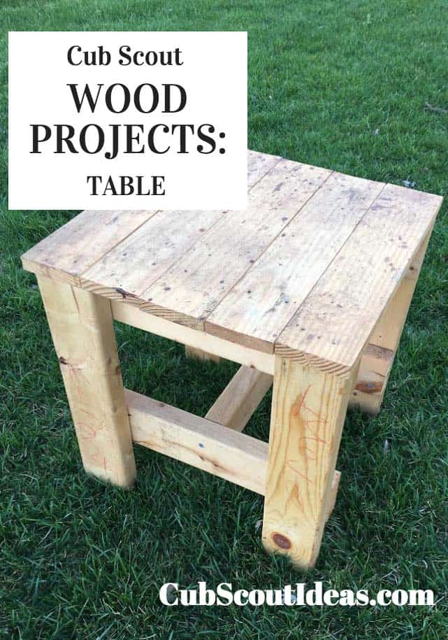 How to Build a Table {Kid's Woodworking Project}