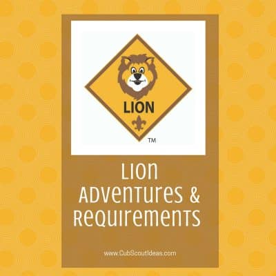 Cub Scout Lions Adventures & Requirements » Cub Scout Ideas