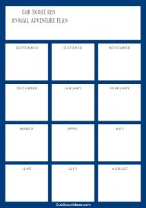 7 Easy Steps to a Useful Cub Scout Adventures Schedule » Cub Scout Ideas